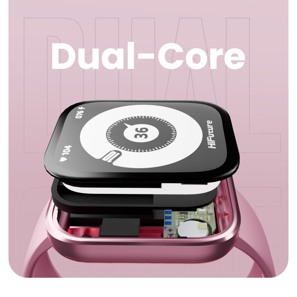 HiFuture Lume Pro Smartwatch | 1.85" AMOLED Display | Wireless Calling ...