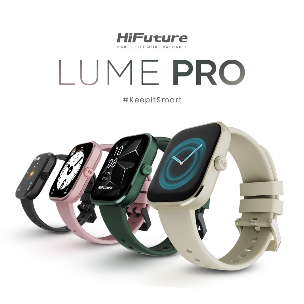 HiFuture Lume Pro Smartwatch | 1.85" AMOLED Display | Wireless Calling ...